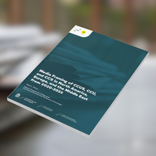 New publication: Media framing CCUS